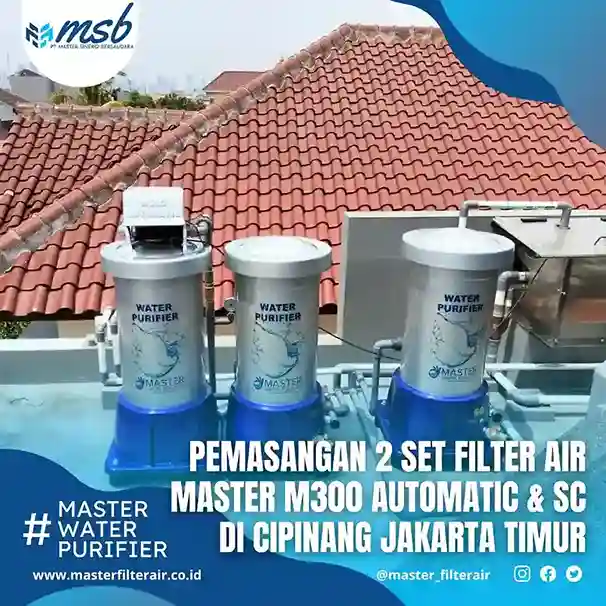 Filter Air Rumah Tangga Berkualitas | Master Filter Air | M300 SC, M300 ...